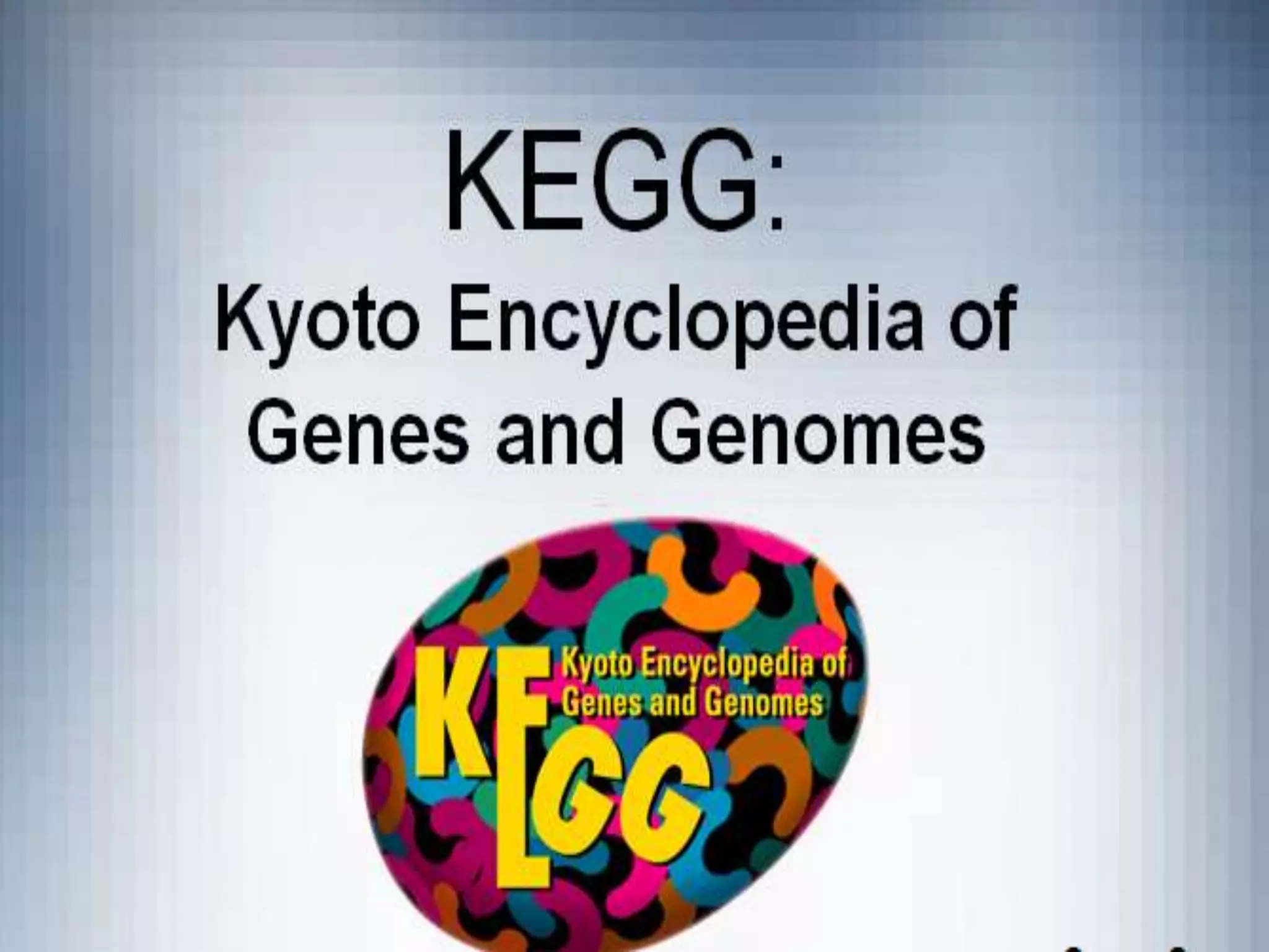 Kegg database resources | PPTX