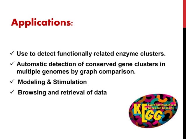 Kegg database resources | PPTX | Databases | Computer Software and Applications