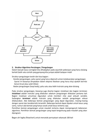 Kegiatan belajar 1 flowchart | PDF