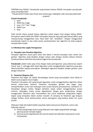 Kegiatan belajar 1 flowchart | PDF