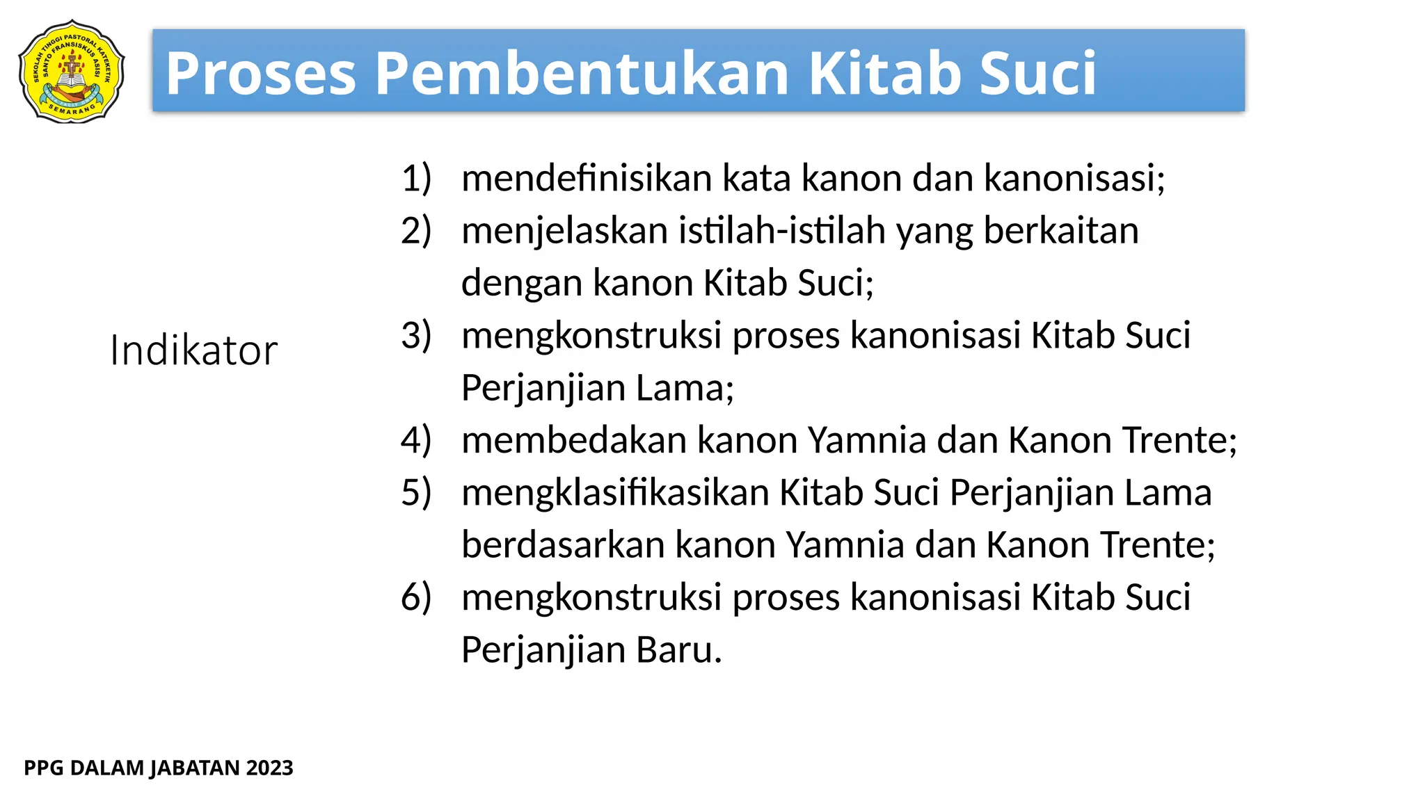 Kegiatan Belajar Kitab Suci - Kegiatan Belajar Kitab SuciKegiatan ...