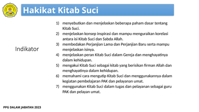 Kegiatan Belajar Kitab Suci - Kegiatan Belajar Kitab SuciKegiatan ...