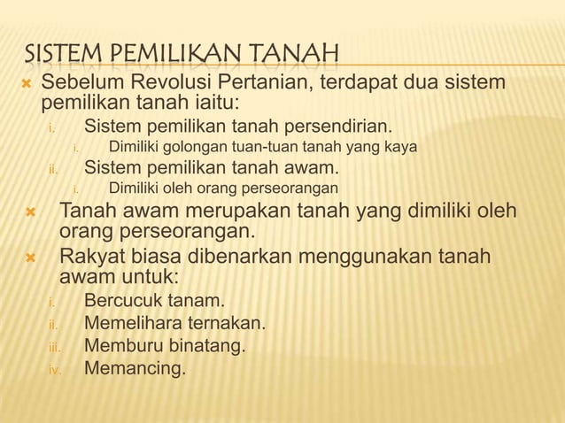 Kegiatan pertanian di england pada abad ke 17 m | PPTX