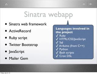 KegKong: Automated Keg System, presented at the Flatiron School | PPT
