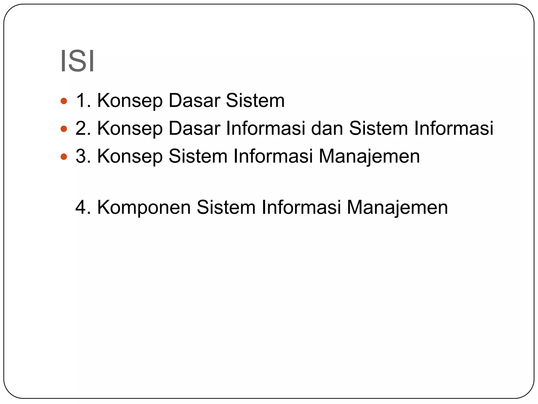 Kegunaan sistem informatika | PPT