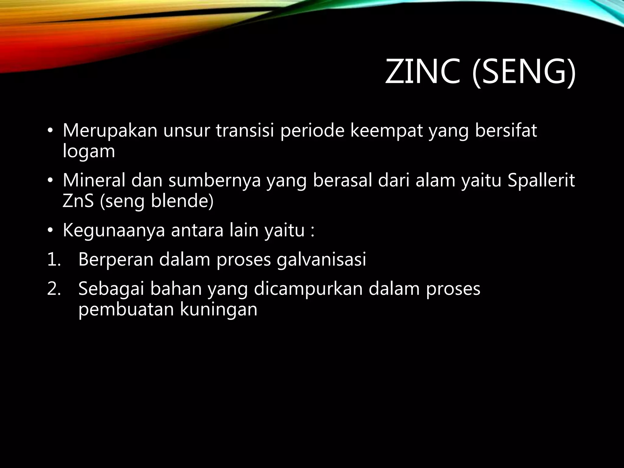 Kegunaan unsur logam dan non logam | PPTX