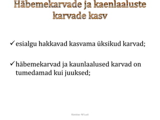 Kehalised muutused murdeeas | PPTX