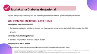 Tatalaksana Diabetes Mellitus pada Kehamilan | PPTX