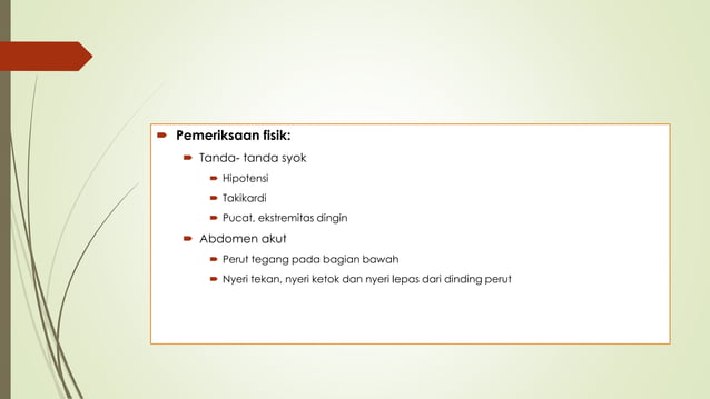 Kehamilan ektopik | PPTX