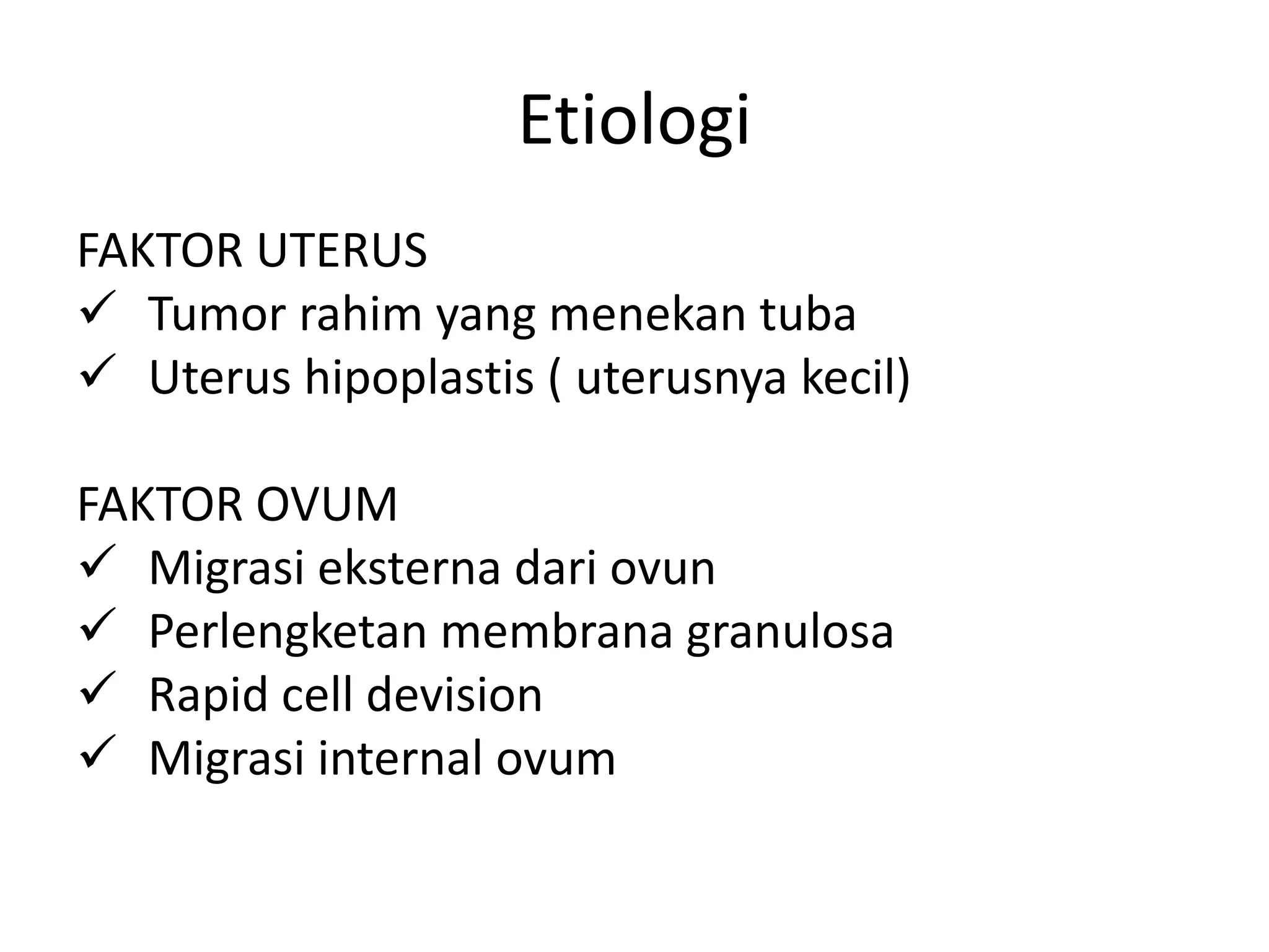 Kehamilan ektopik | PPTX