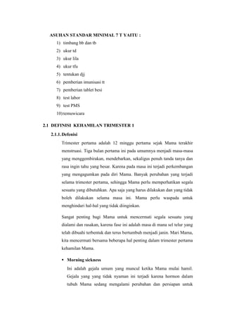 Kehamilan trimester iii | DOCX
