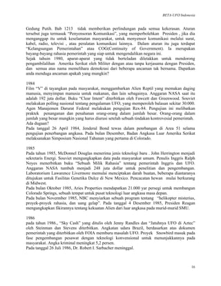 Kehidupan Luar Planet, Perjanjian Rahasia Pemerintah AS dan Para Alien ...