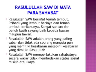 Kehidupan sosial Nabi Muhammad Saw | PPT