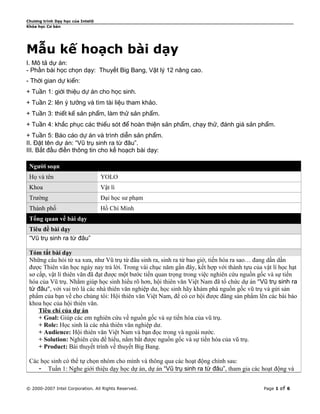 Kehoachbaiday yolo | PDF