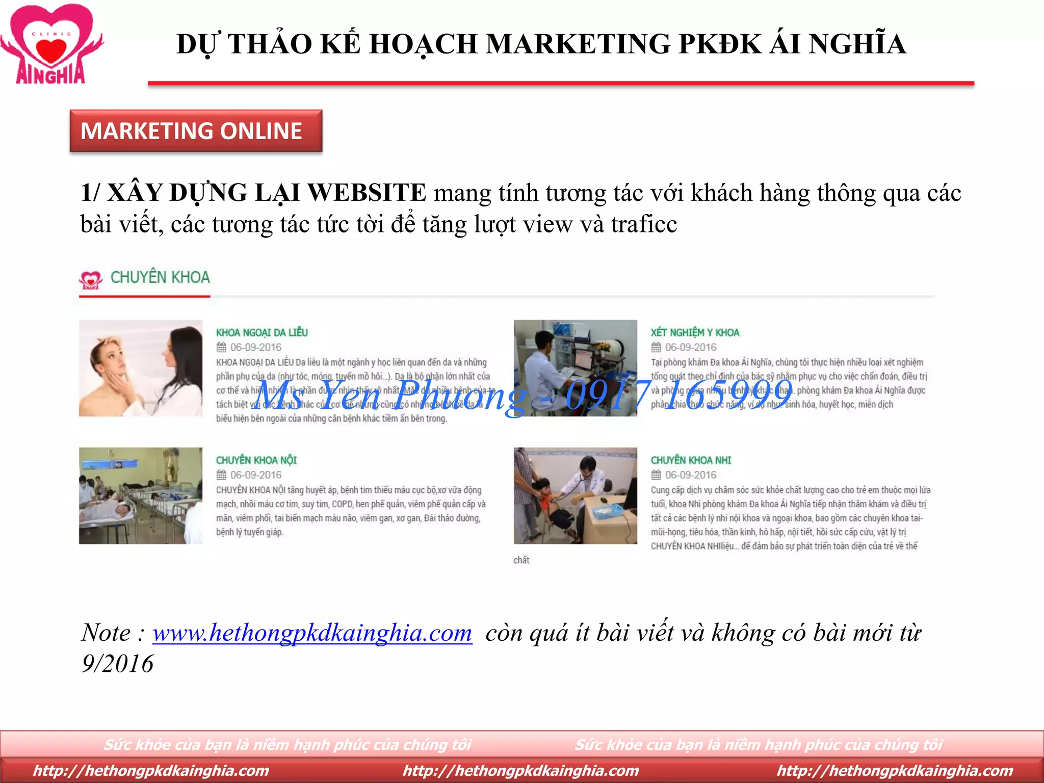 Ke hoach Marketing Benh vien | PDF