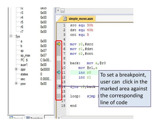 Debugging programs with Keil uVision | PPT