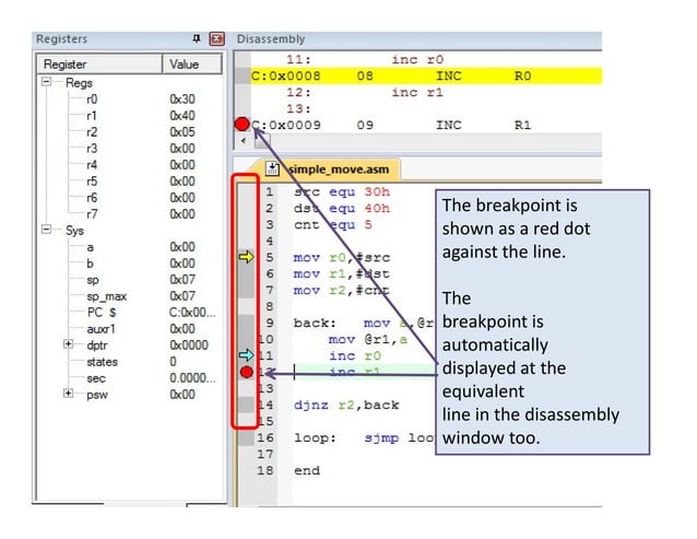 Debugging programs with Keil uVision | PPT