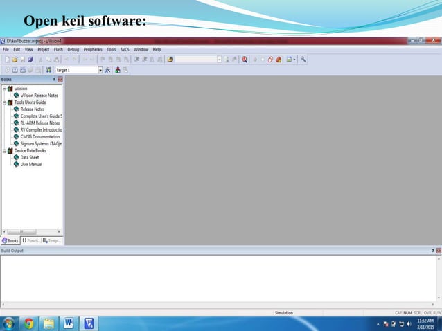 Keil software | PPTX