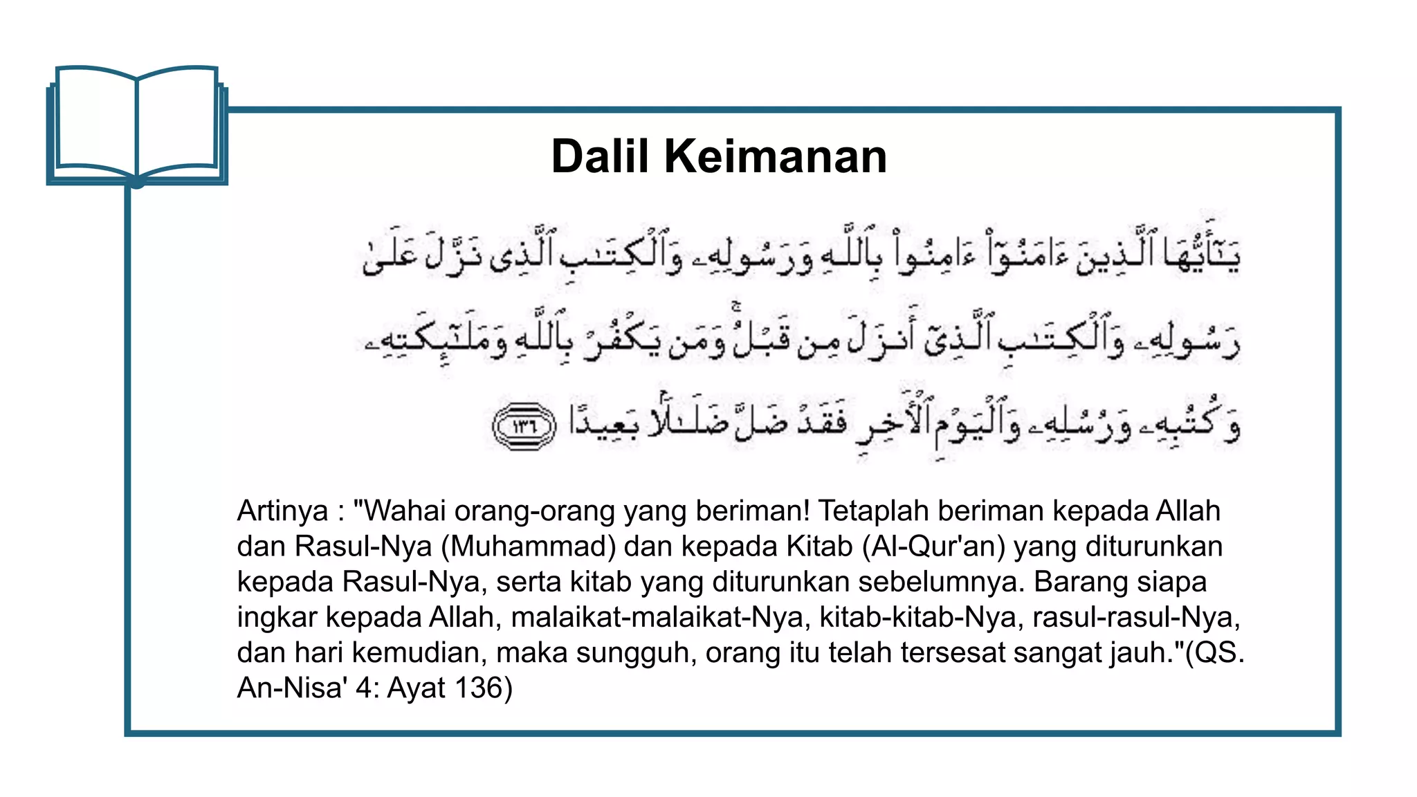 Keimanan dan Ketaqwaan Kepada Tuhan Yang Maha Esa | PPTX