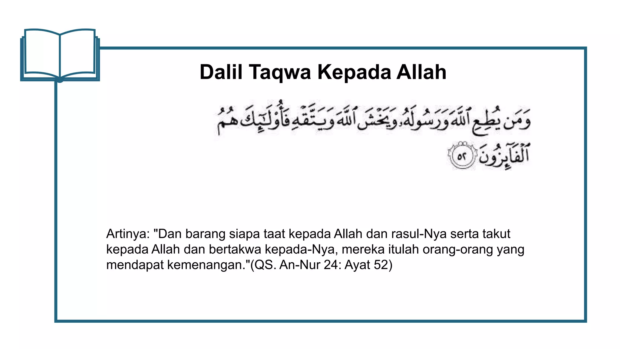 Keimanan dan Ketaqwaan Kepada Tuhan Yang Maha Esa | PPTX