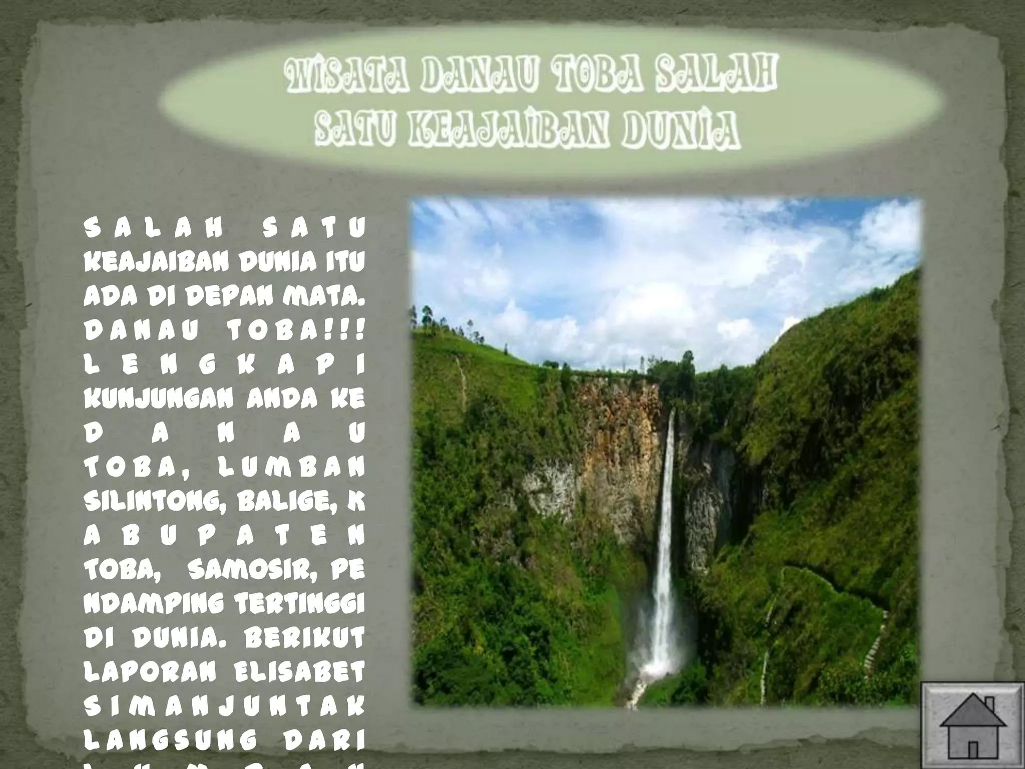 Keindahan Danau Toba | PPTX