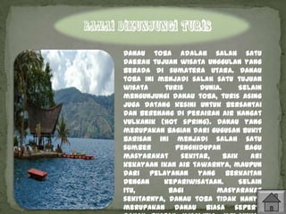 Keindahan Danau Toba | PPTX