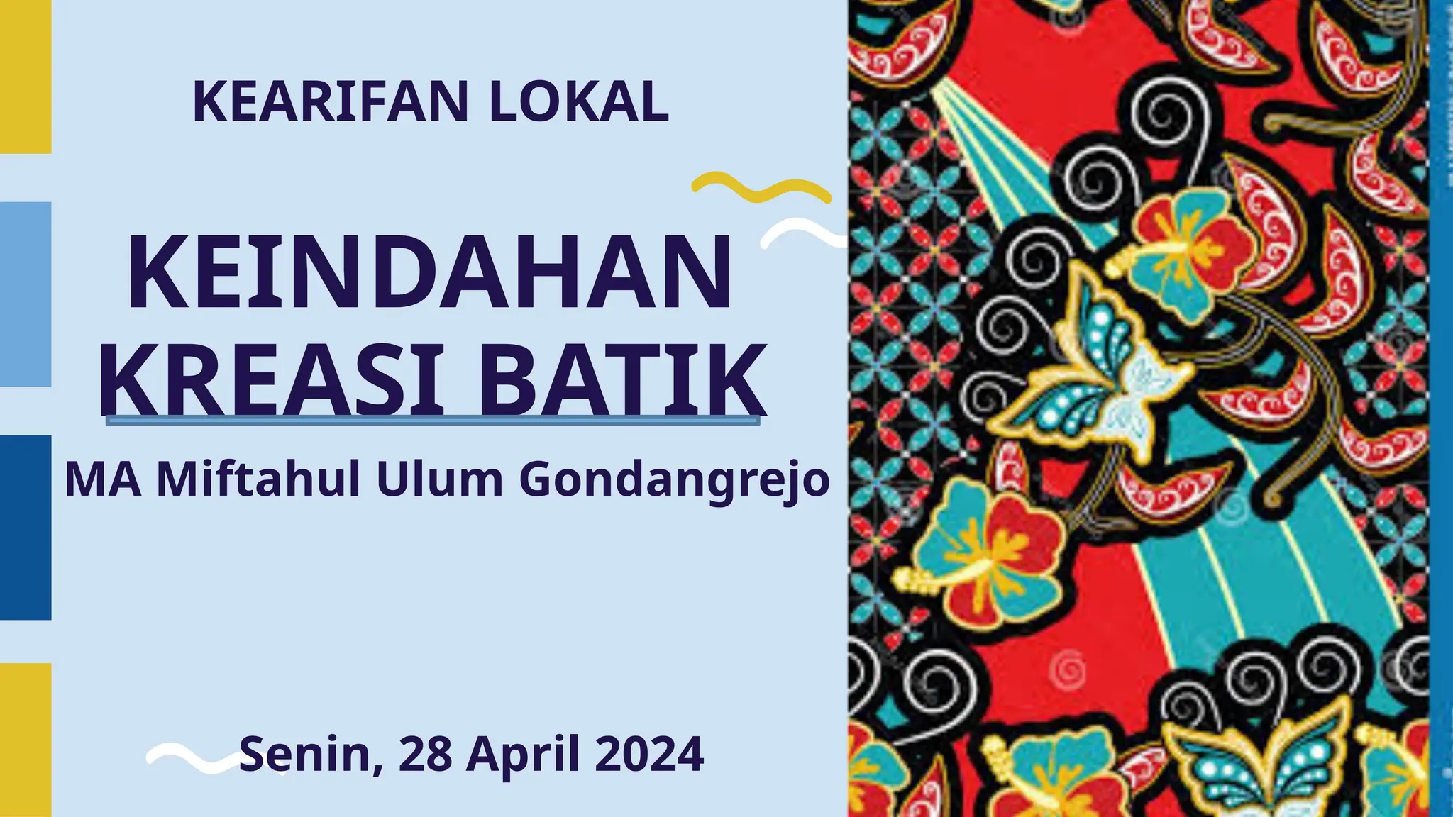 Keindahan Kreasi Batik nusantara yang harus di lestarikan bersama ...