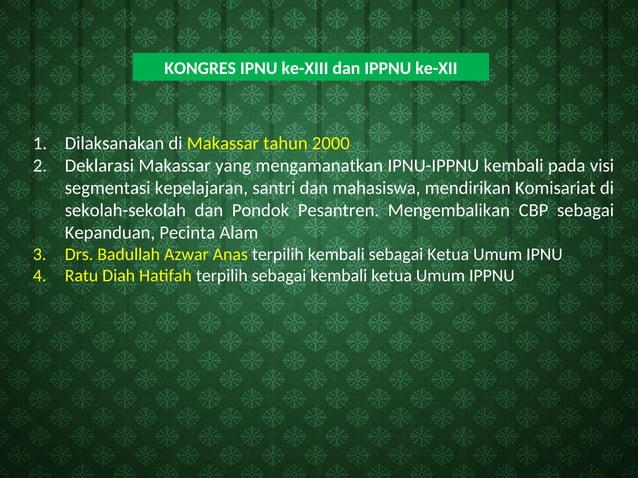 Materi Ke IPNU - IPPNU an II lengkap.ppt