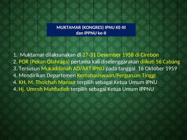 Materi Ke IPNU - IPPNU an II lengkap.ppt