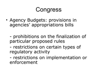 Implementing the ACA: the Executive, Judicial and Legislative Branches ...