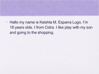 Keishla | PPT
