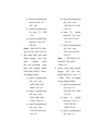 Keistimewaan angka 19 dalam al-quran | PDF