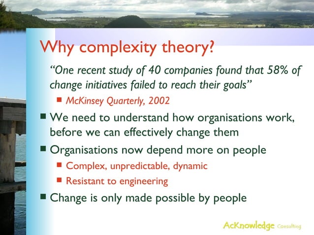 Understanding complexity - The Cynefin framework | PPT