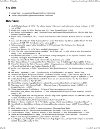 Keith ellison wikipedia (highlighted) | PDF