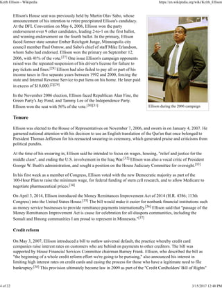 Keith ellison wikipedia (highlighted) | PDF