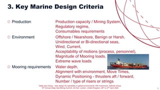 DEEP SEA MINING – SHIP DESIGN FOR OPERABILITY IN GLOBAL ENVIRONMENTS | PDF