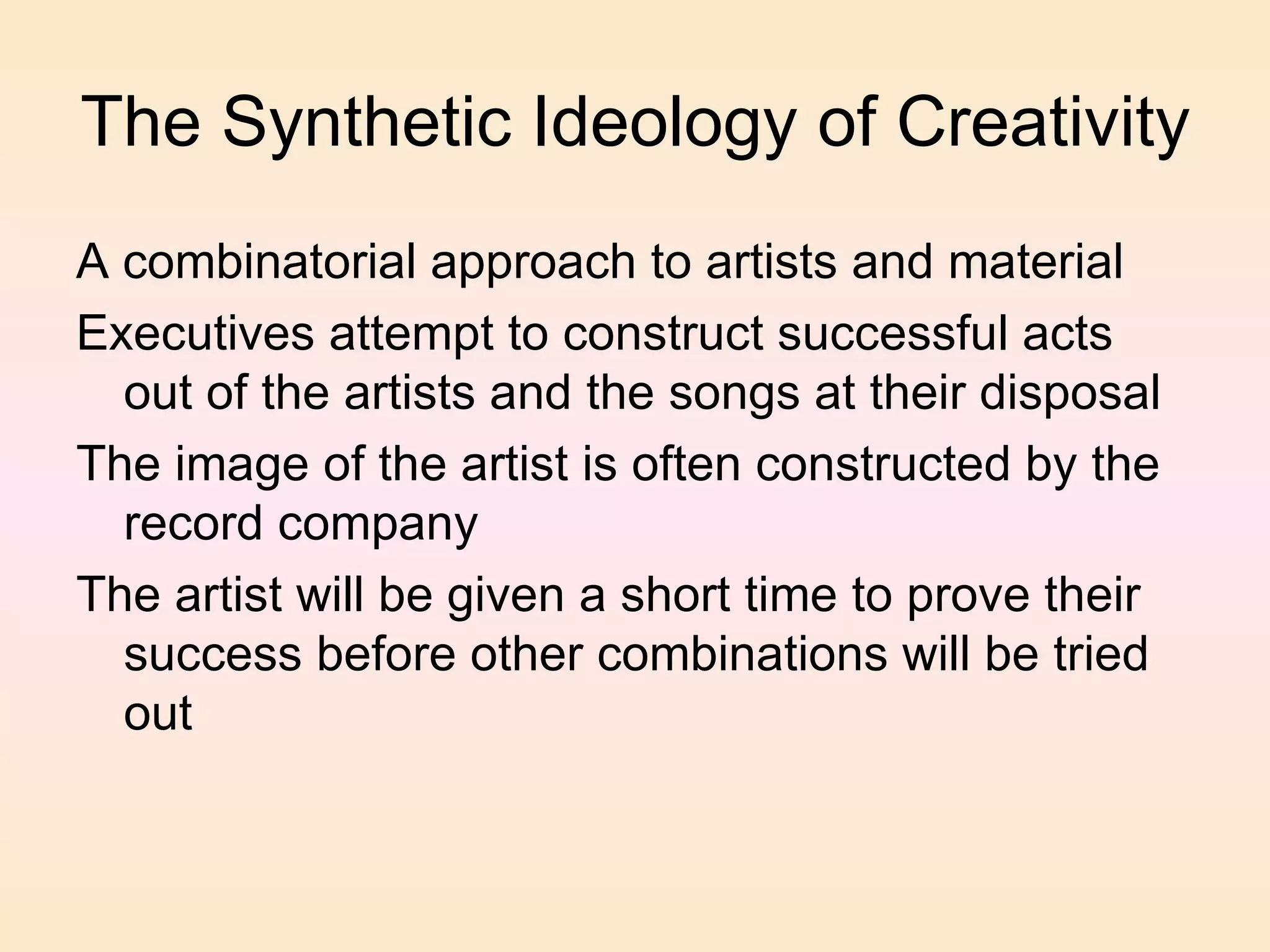 Keith negus – producing pop | PPT