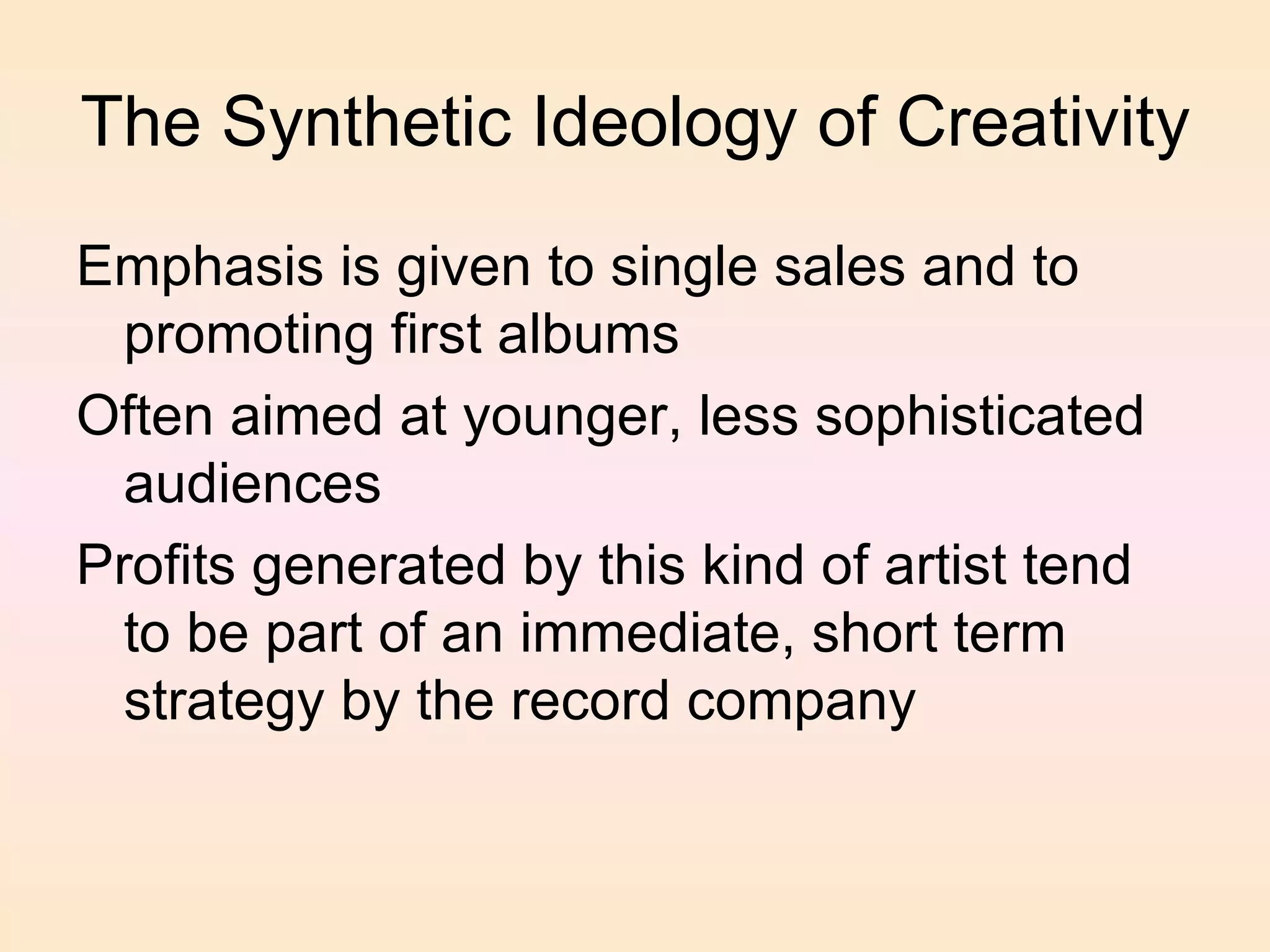 Keith negus – producing pop | PPT