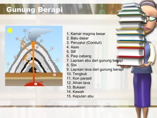 Kejadian gunung berapi | PPT