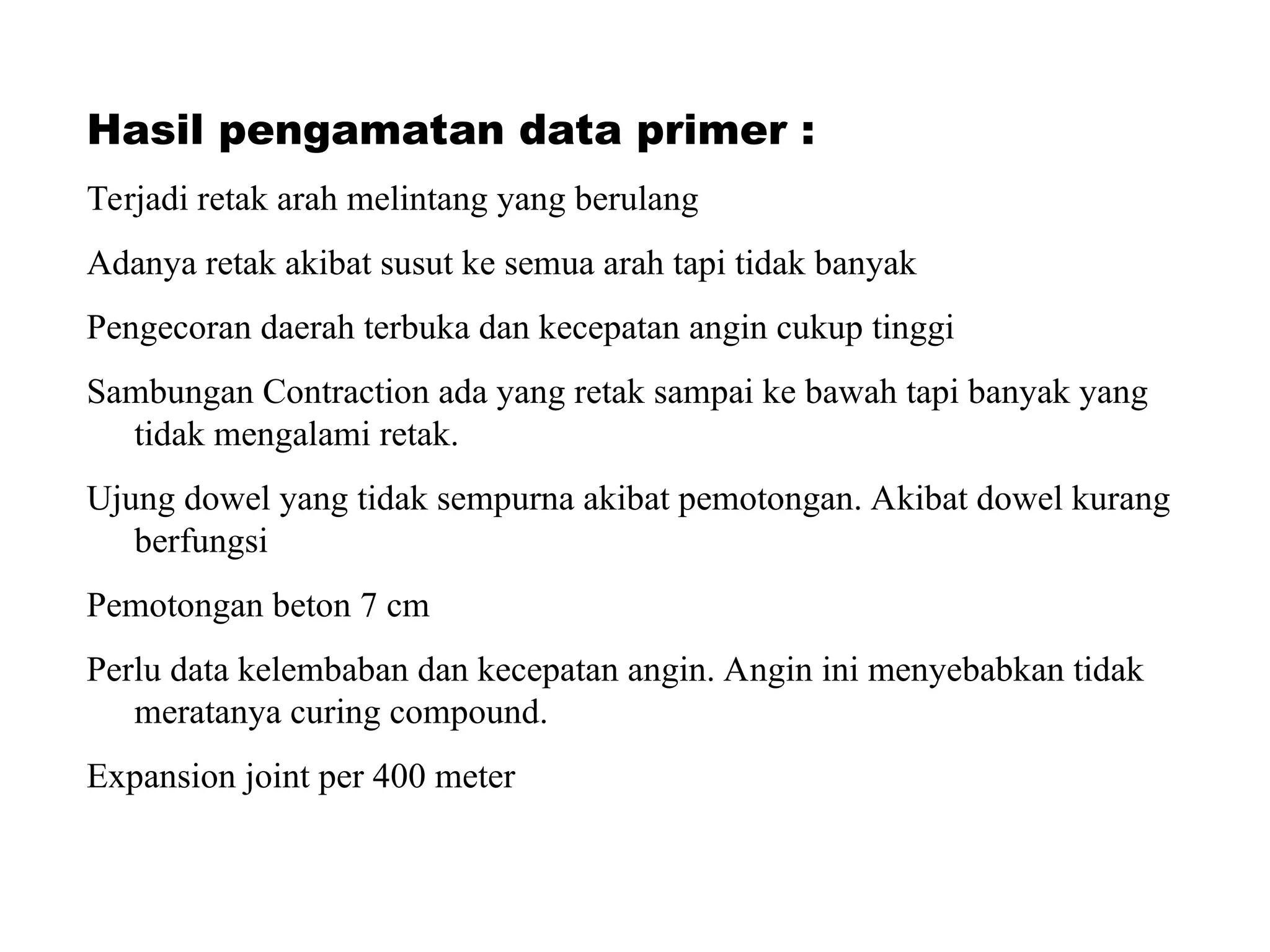 KEJADIAN RETAK RIGID PAVEMENT JALAN TOL CIPULARANG.ppt