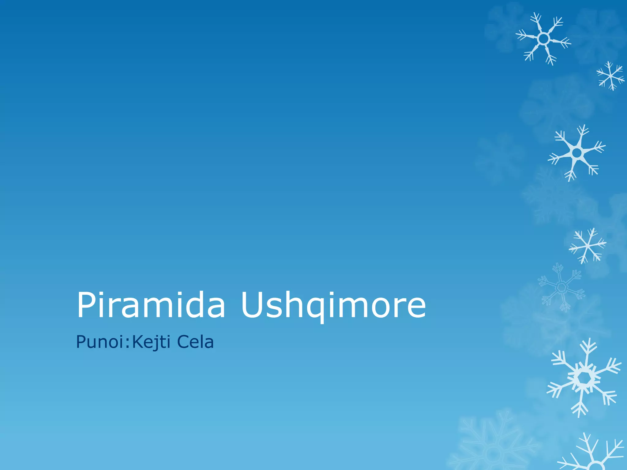 Piramida Ushqimore | PPTX