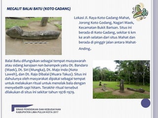 Kekayaan dan keragaman budaya lima puluh kota | PPTX