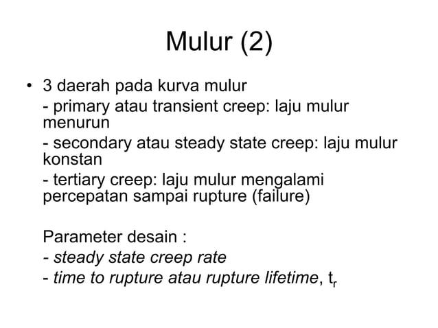 KEKERASAN,IMPAK,,FATIQUE,CREEP.ppt