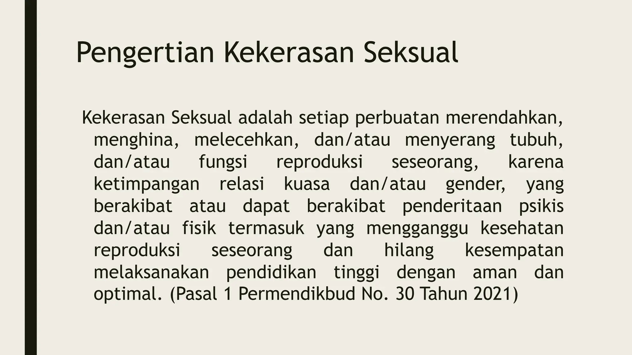 Kekerasan Seksual di Perguruan Tinggi - Kopri.pptx