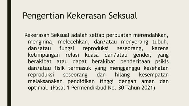 Kekerasan Seksual di Perguruan Tinggi - Kopri.pptx