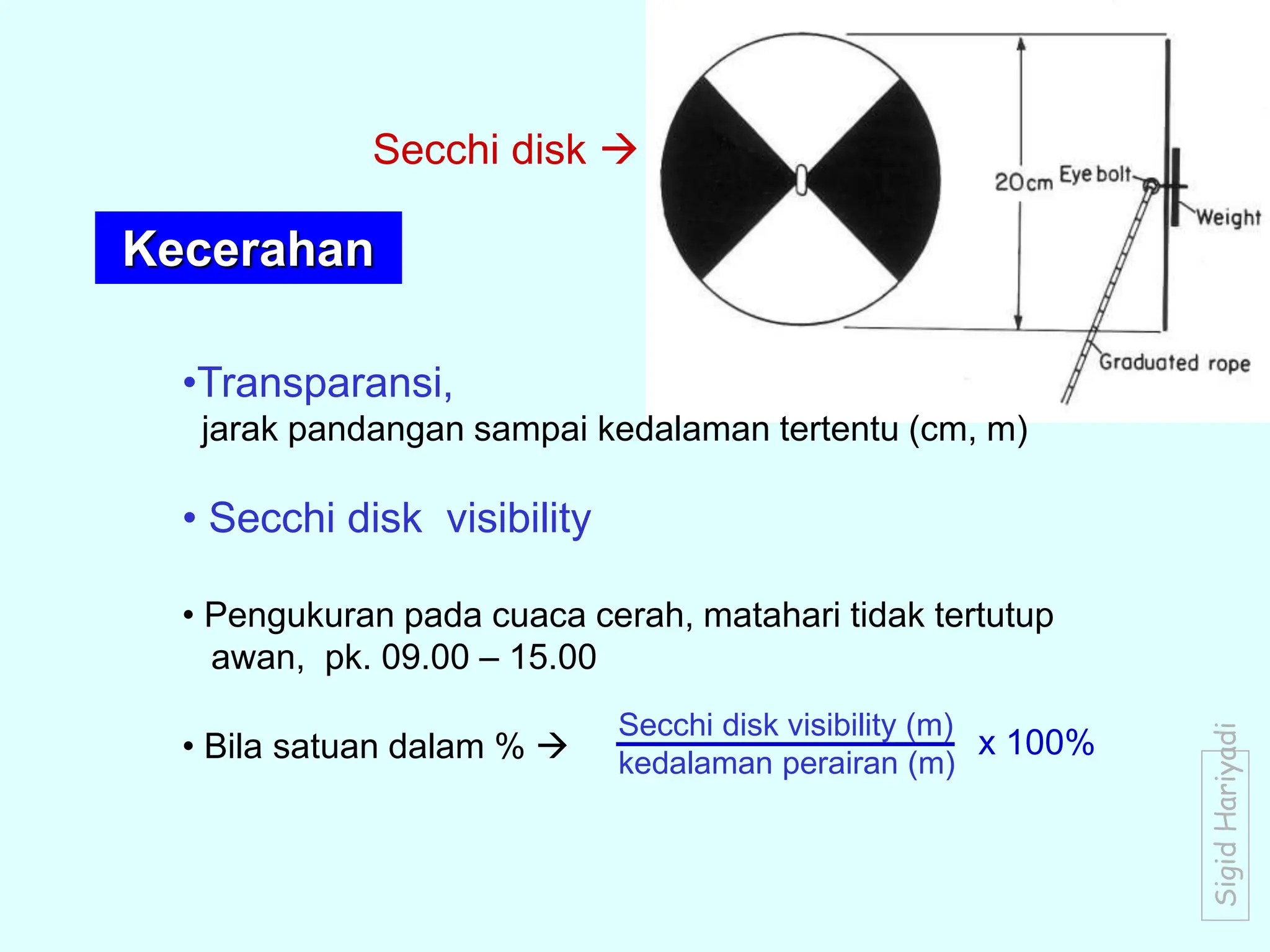 kekeruhan tss, kecerahan warna sgh pada laboratprium | PPT
