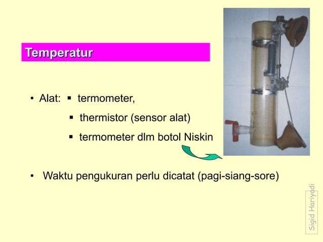kekeruhan tss, kecerahan warna sgh pada laboratprium | PPT