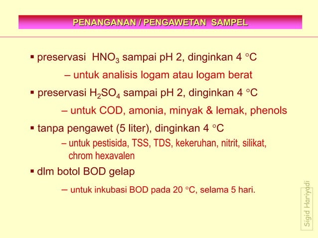 kekeruhan tss, kecerahan warna sgh pada laboratprium | PPT