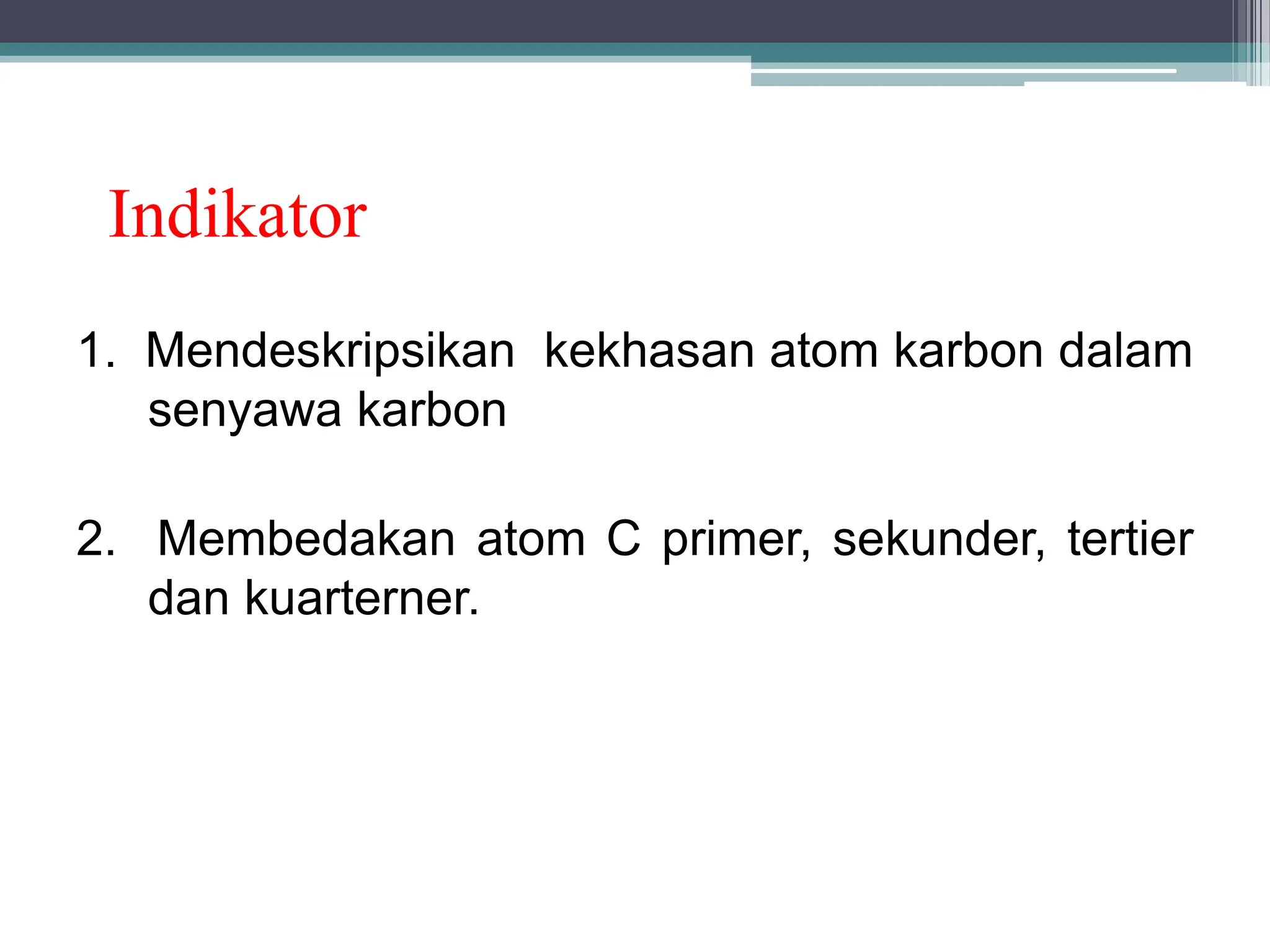 kekhasan atom karbon - Senyawa karbon.ppt