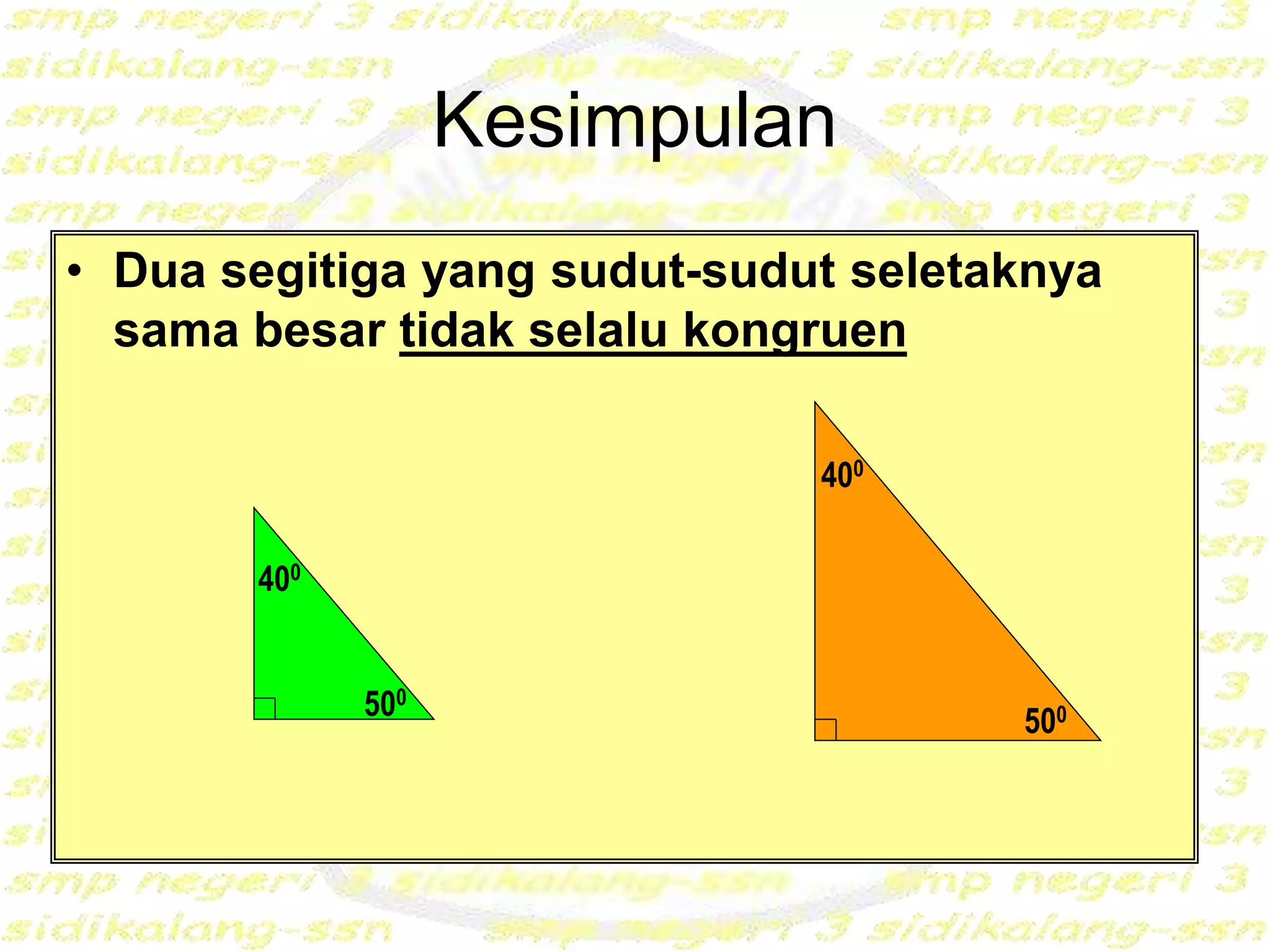 Kekongruenan dan Kesebangunan.ppt
